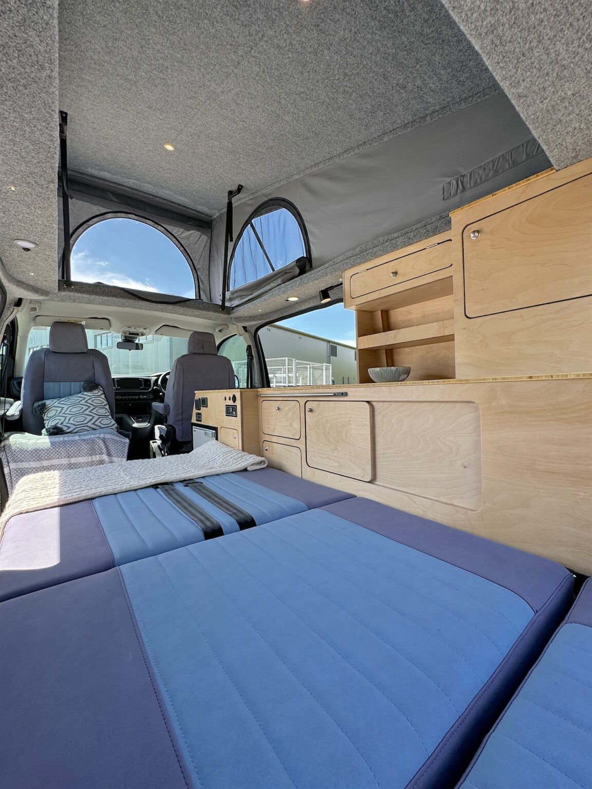 E-Mandalay - 4 berth electric campervan design