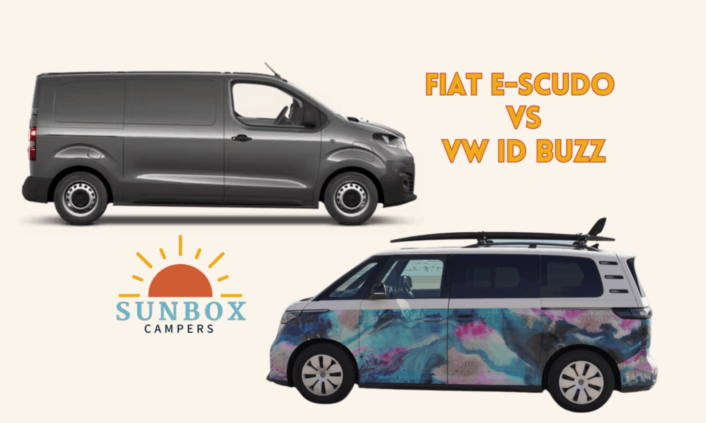 Fiat e-Scudo vs VW ID Buzz for Campervan Conversion